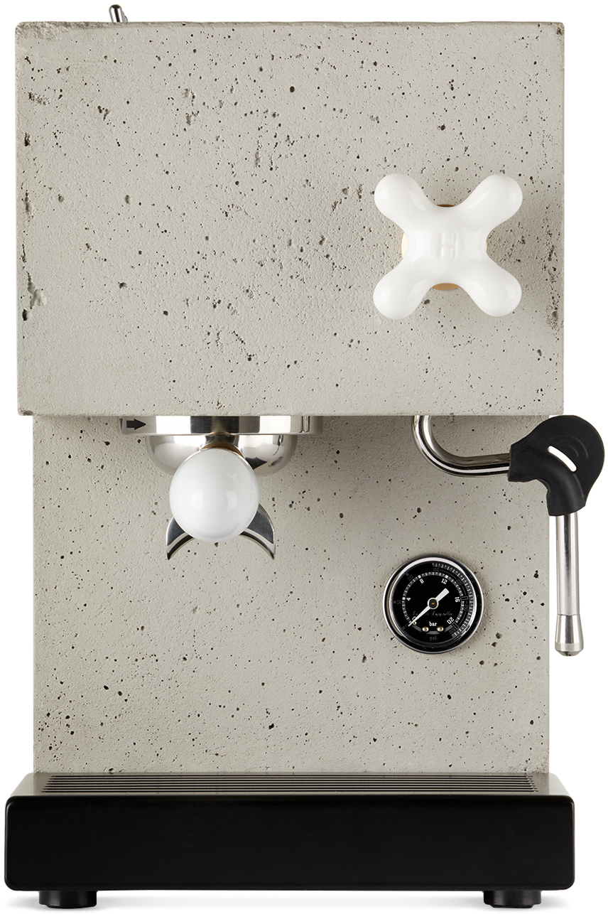 Anza Exclusive Grey Espresso Maker In Concrete - 25% Off