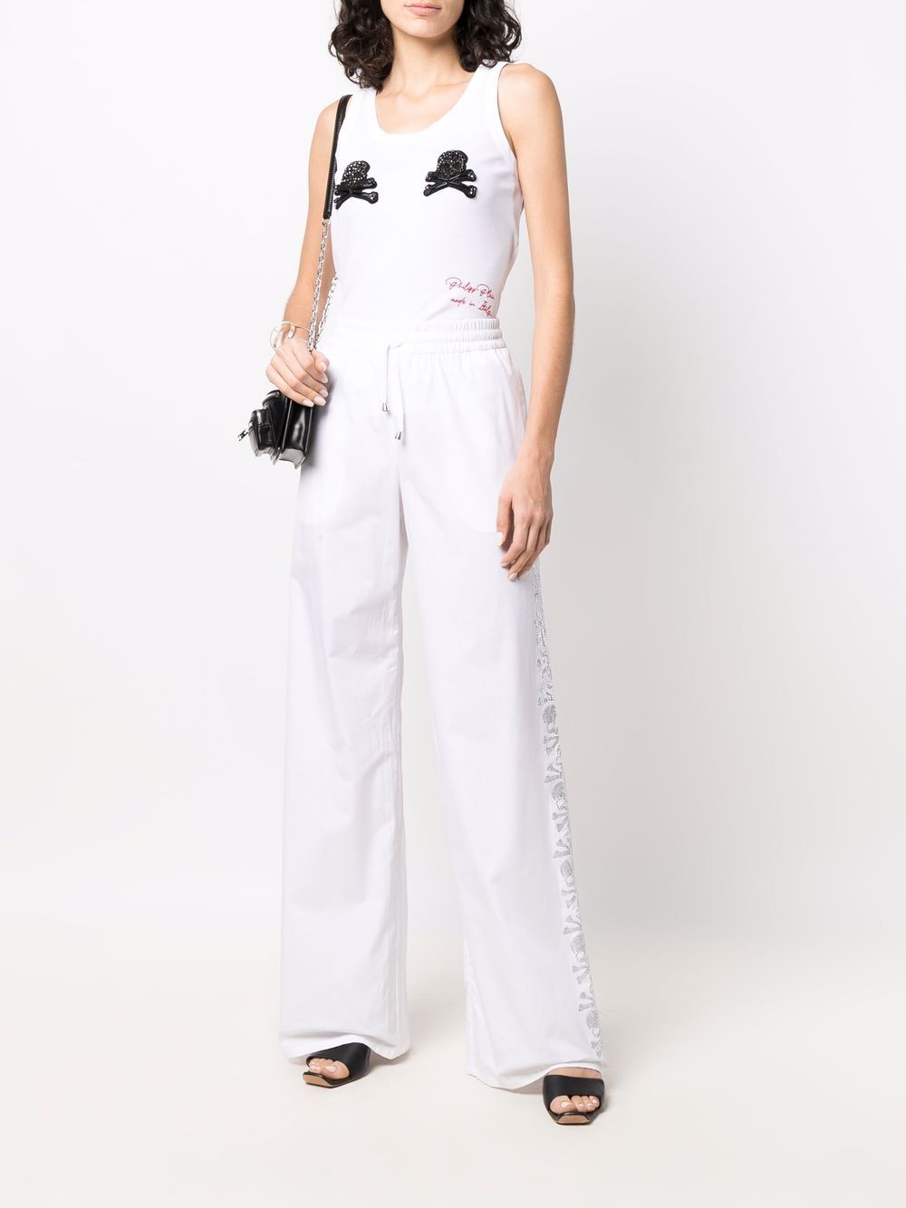 PHILIPP PLEIN Philipp Plein Skull-Appliqué Tank Top