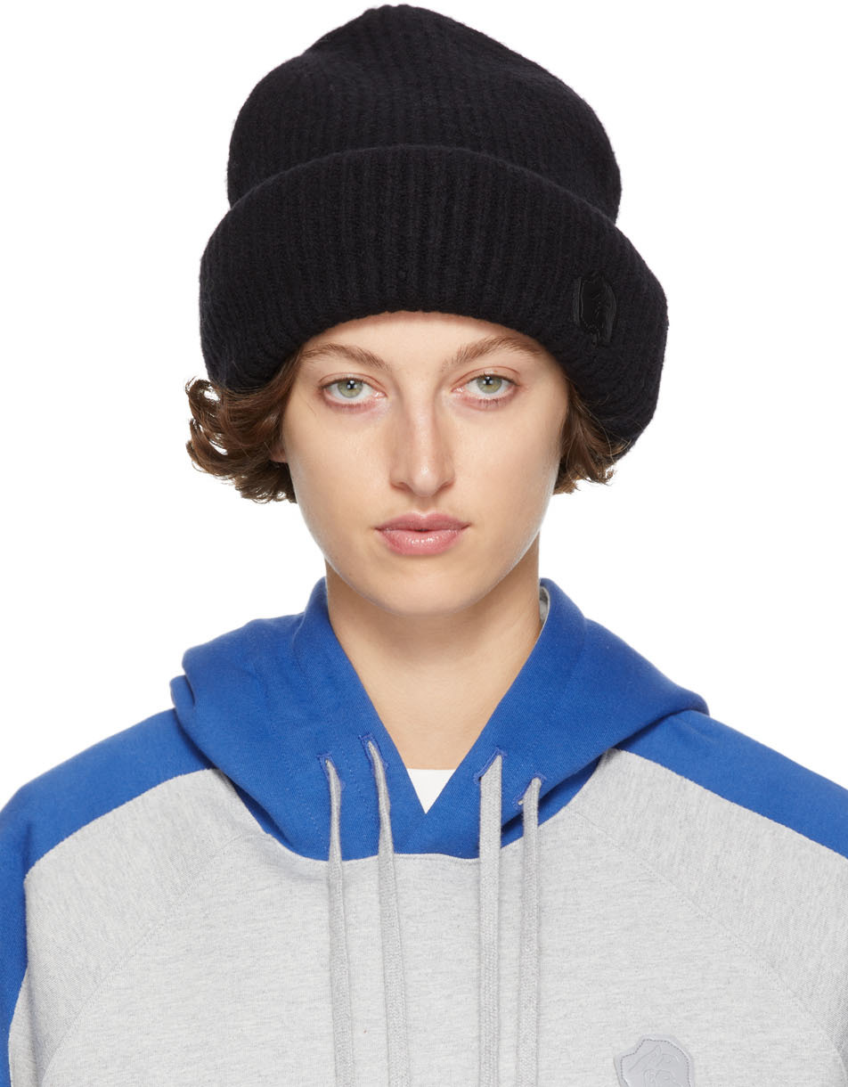 Ader Error Leno Beanie In Black - 73% Off | Editorialist
