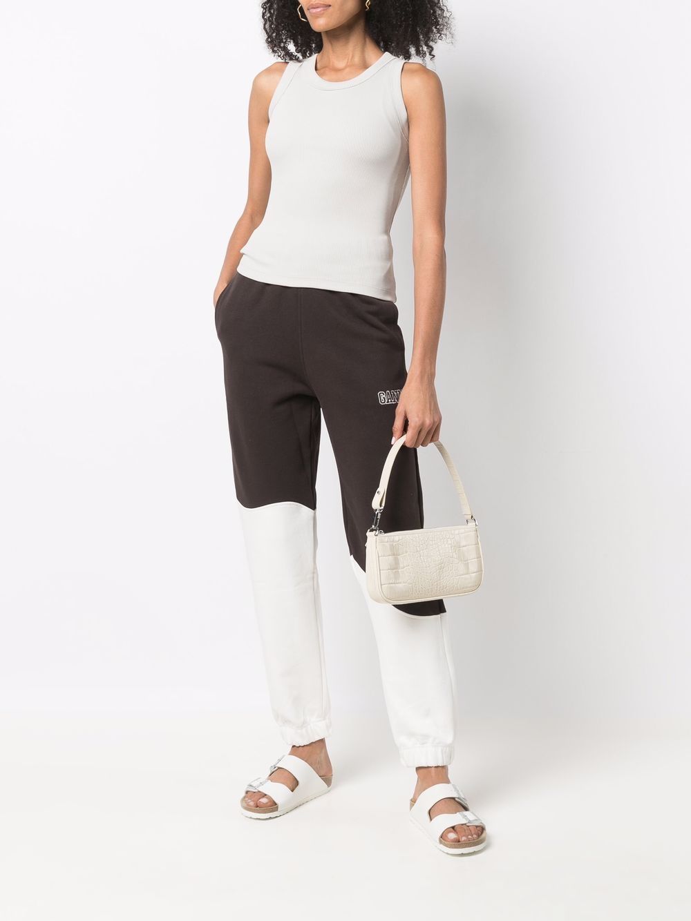 STYLAND STYLAND ribbed slim-cut vest