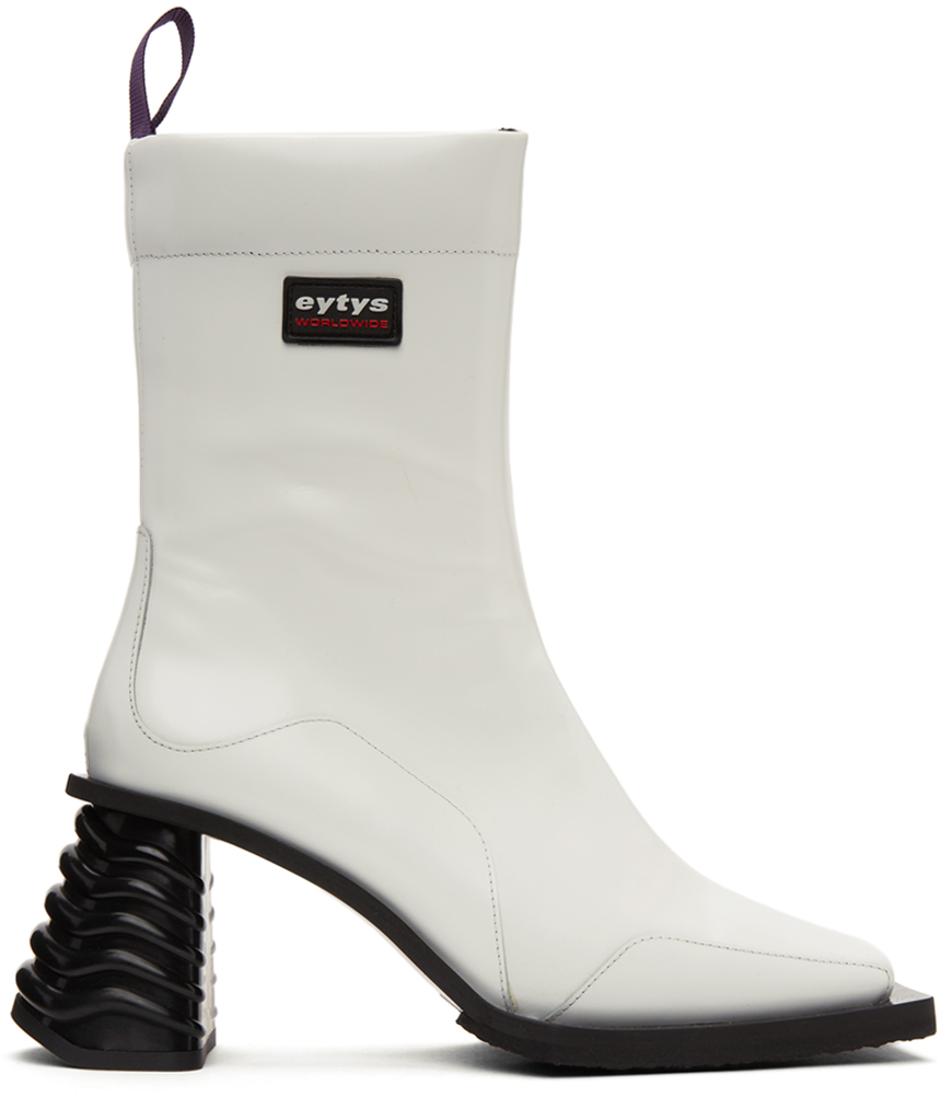Eytys Gaia Boots Eytys Gaia Boots In White 80% Off Editorialist