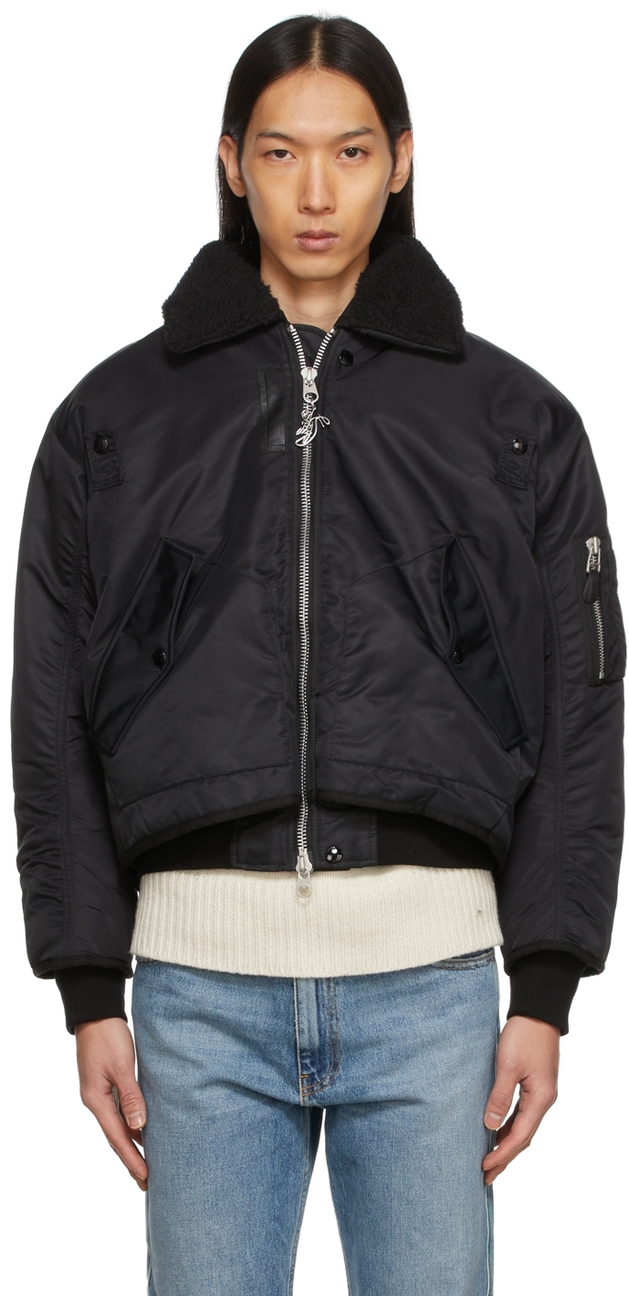 Eytys Polar Bomber In Black 56% Off Editorialist