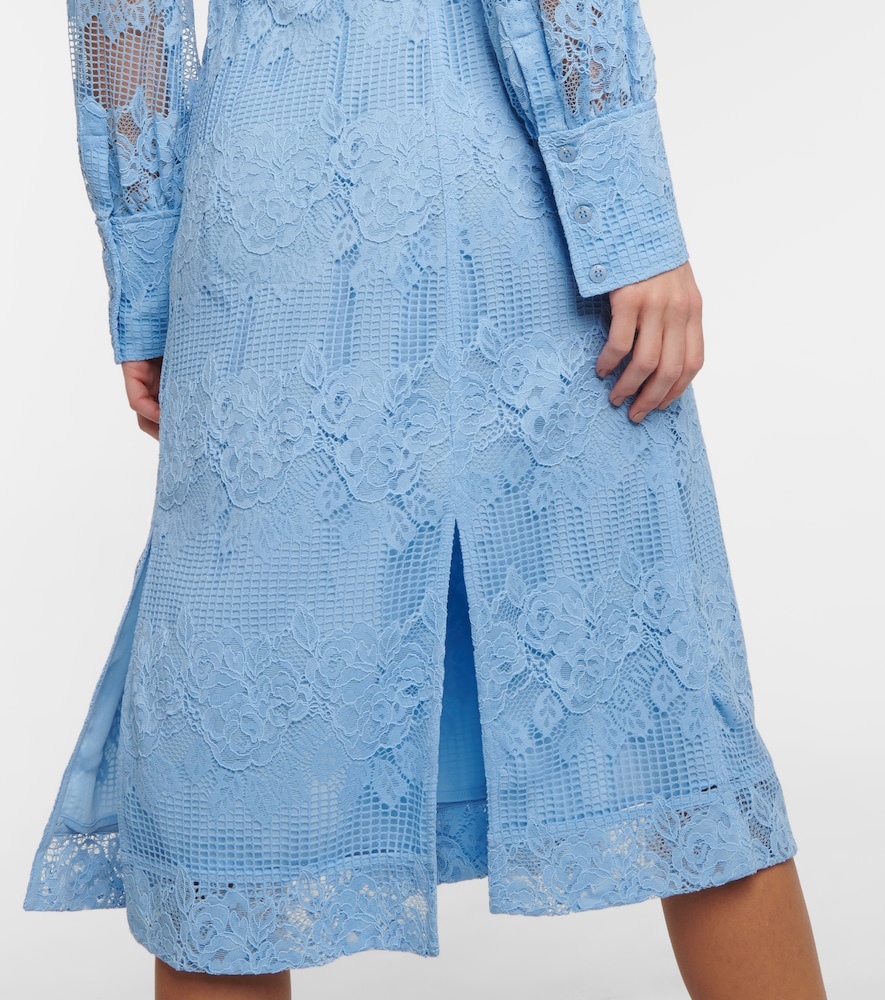 chinese dress ladies Ganni Seersucker Check Smocked Maxi Dress