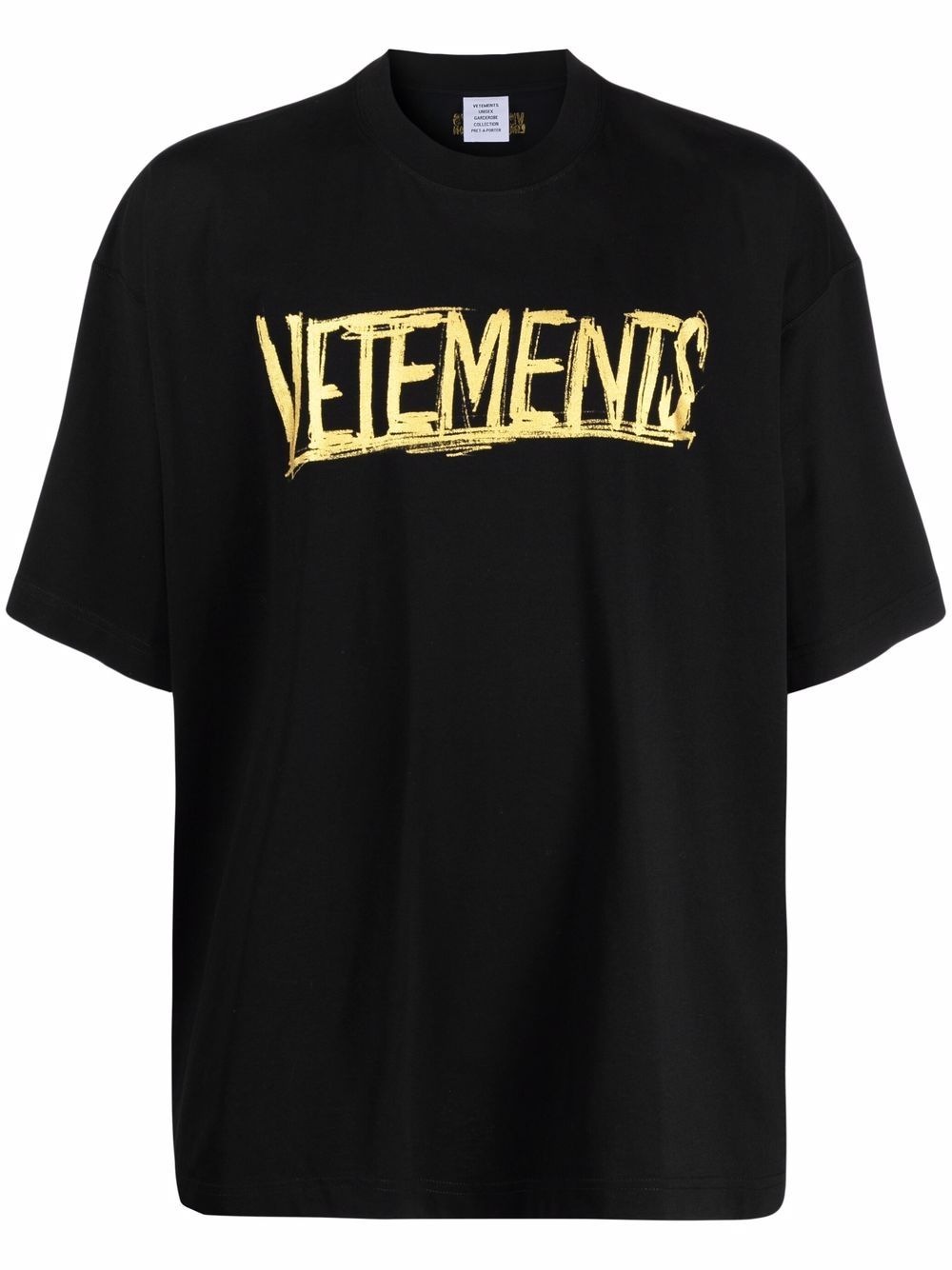 Vetements World Tour T-Hirt In Black - 49% Off | Editorialist