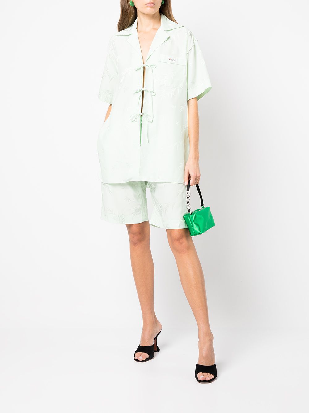 ALEXANDER WANG Alexander Wang Drawstring Pyjama Shorts