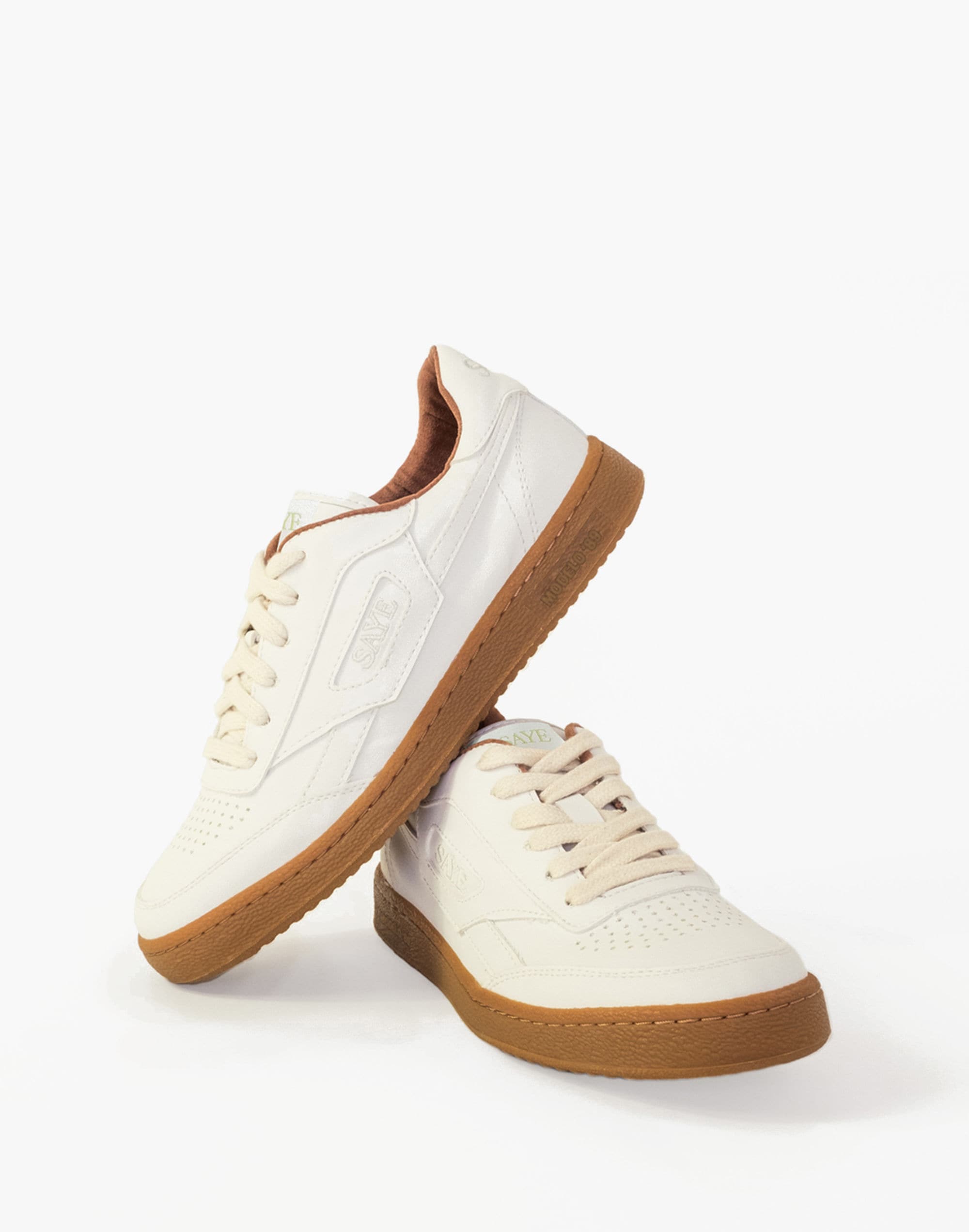 Madewell Saye Vegan Modelo '89 Low-Top Sneakers - Camel | Editorialist