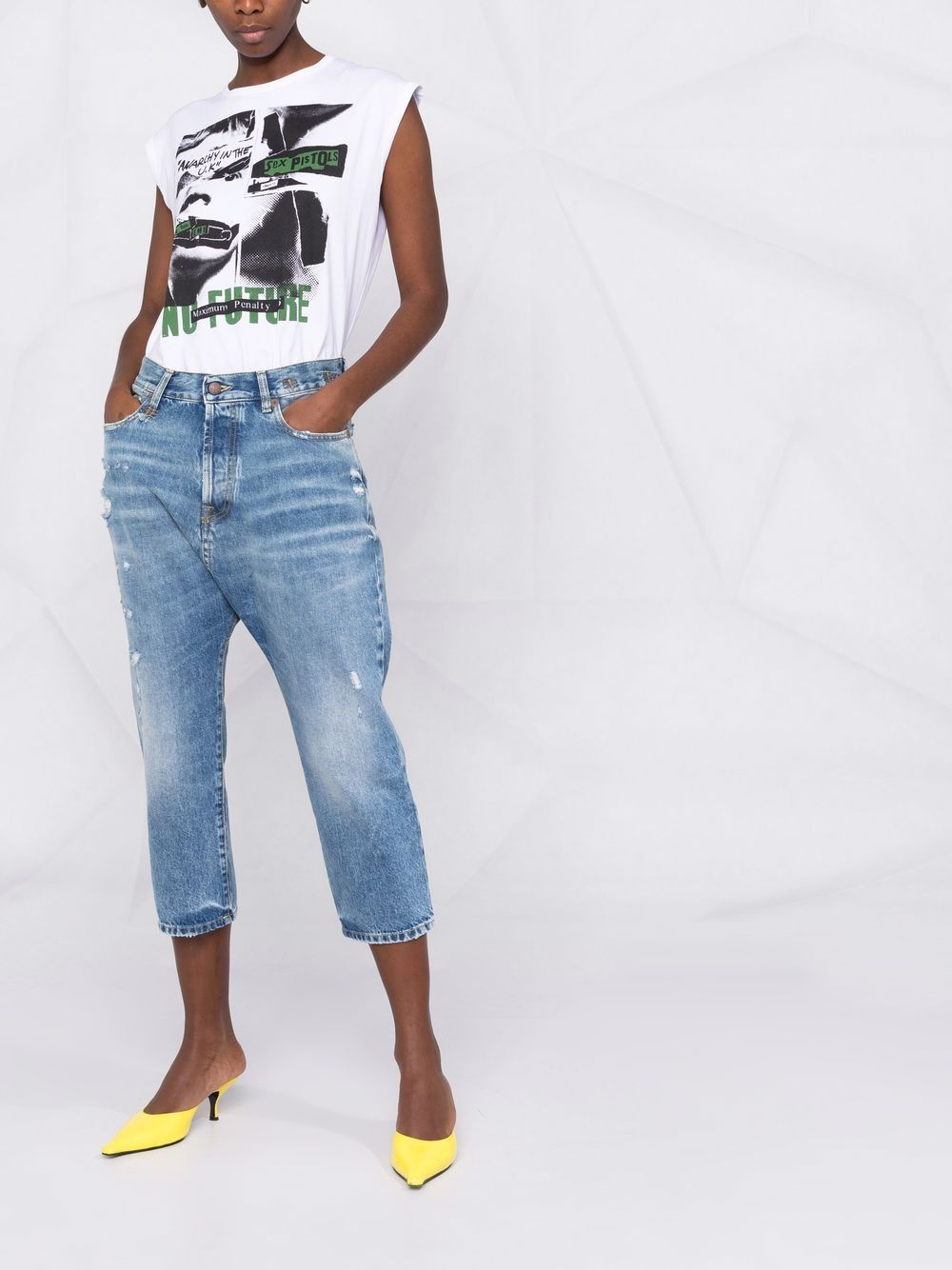R13 R13 Tailored Drop Denim Jeans