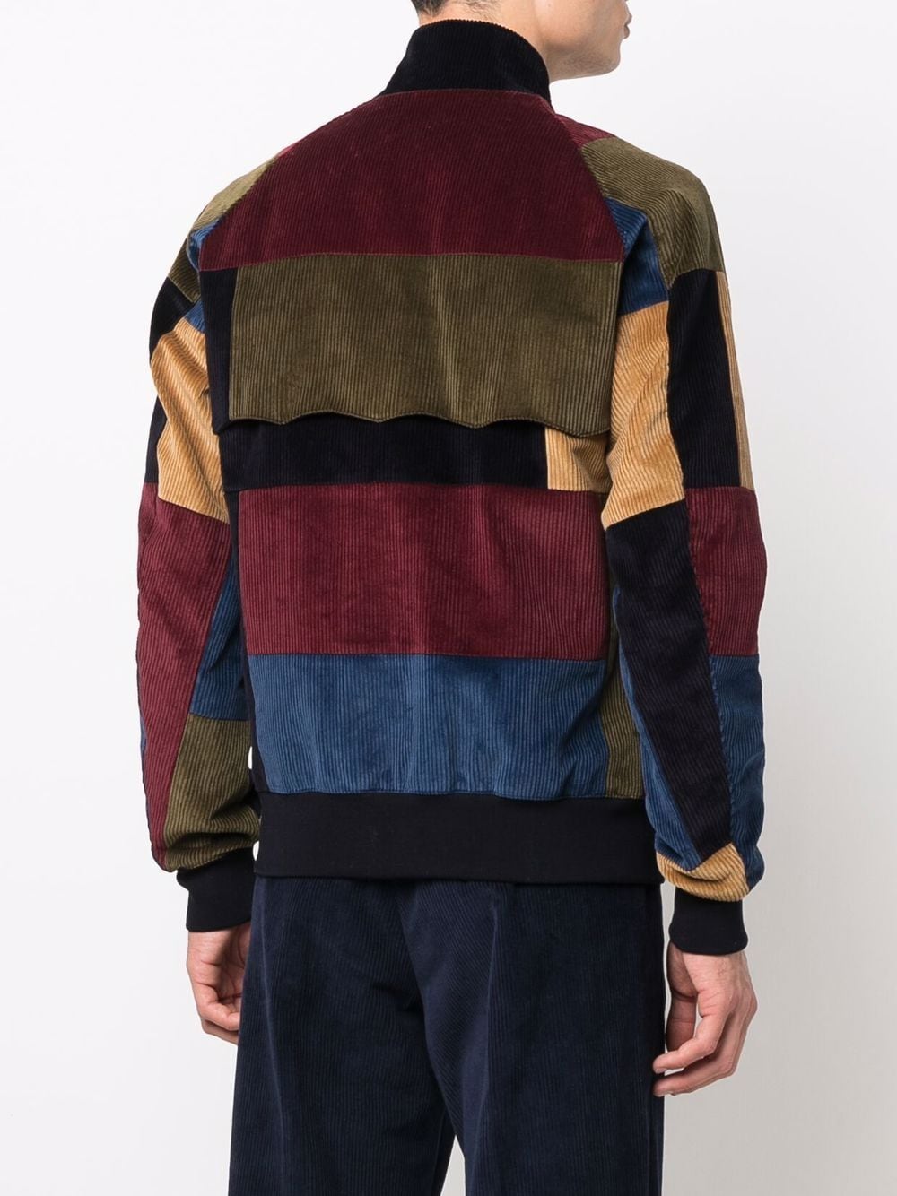 Baracuta X Noah Patchwork Corduroy Jacket In Blue - 44% Off