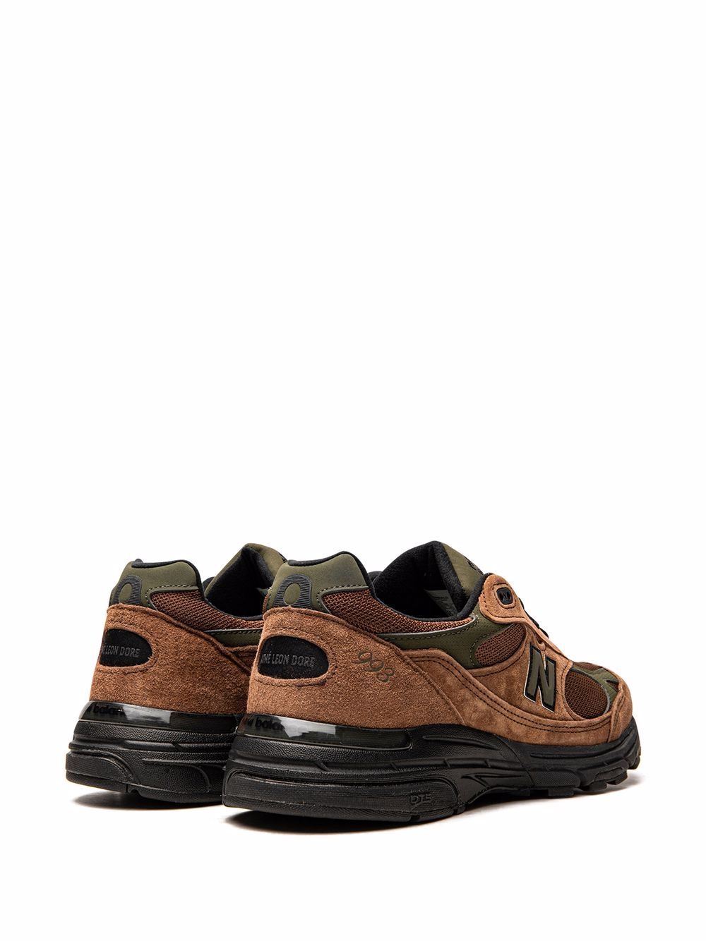 New Balance X Aimé Leon Dore 993 Sneakers - Brown | Editorialist