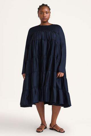 MERLETTE Merlette Essaouira Tiered Midi Dress