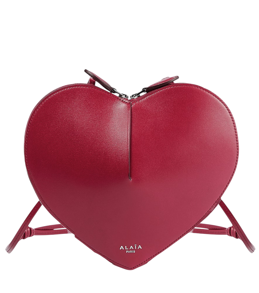 ALAÏA Cœur Small Leather Shoulder Bag