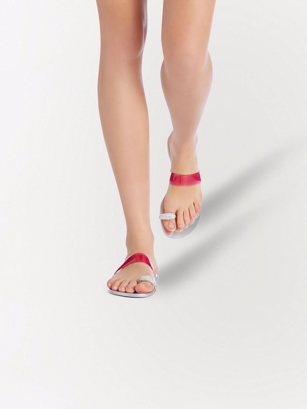 GIUSEPPE ZANOTTI Ring Plexi Sandals