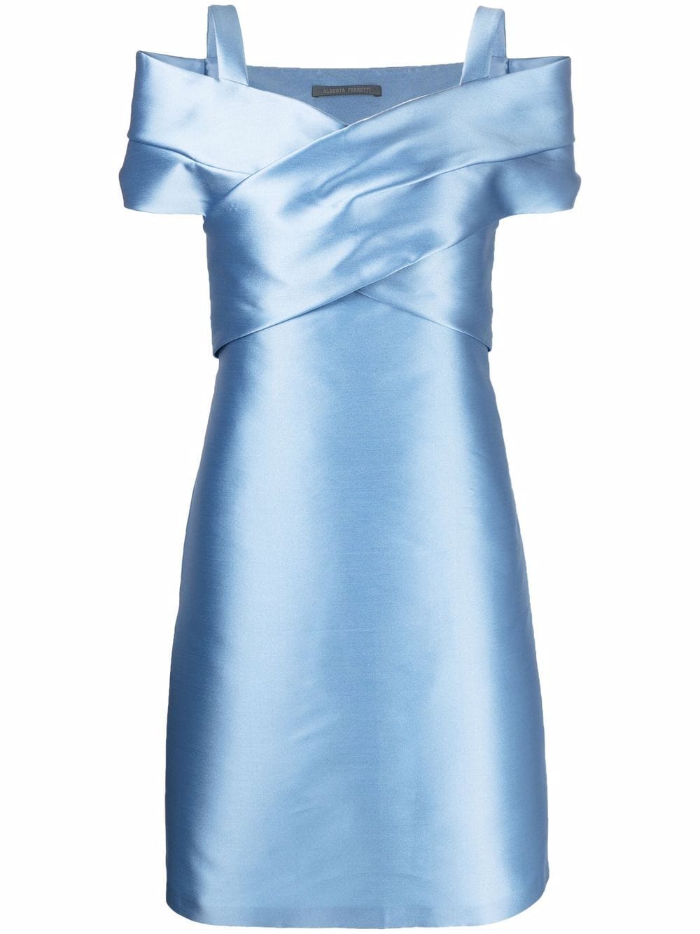 alberta ferretti off the shoulder dress Alberta Ferretti off-the-shoulder Midi Dress | Blue