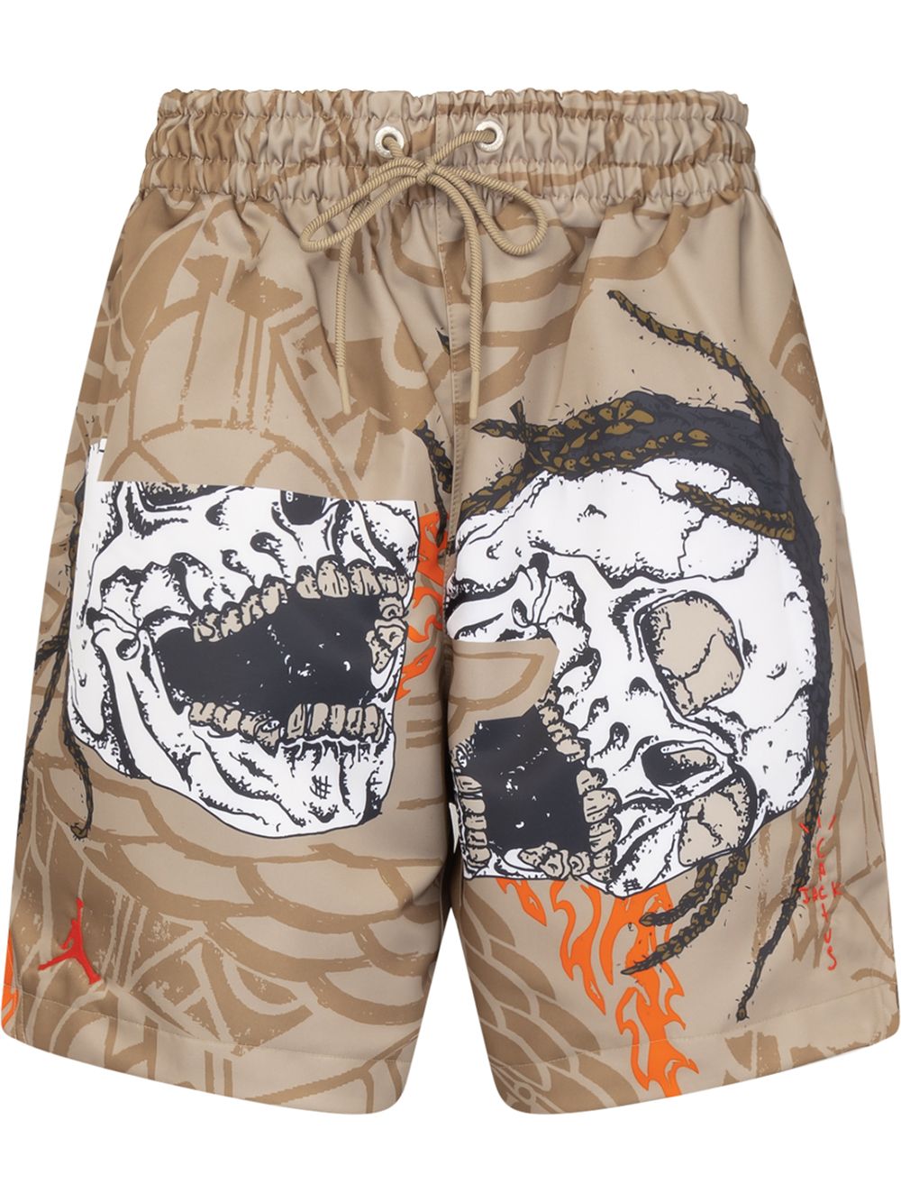 travis scott jordan pool shorts