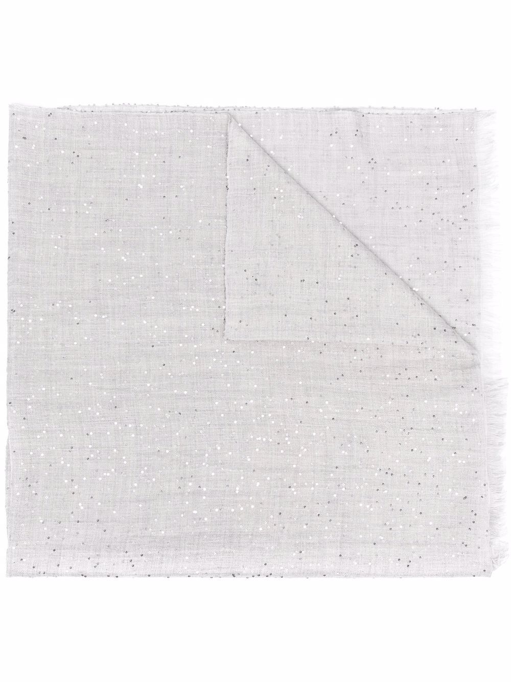 BRUNELLO CUCINELLI sequin-detail fine scarf