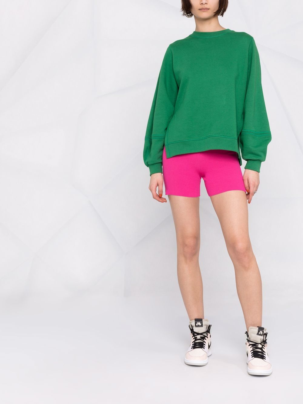 JACQUEMUS Le Short Arancia Biker Shorts