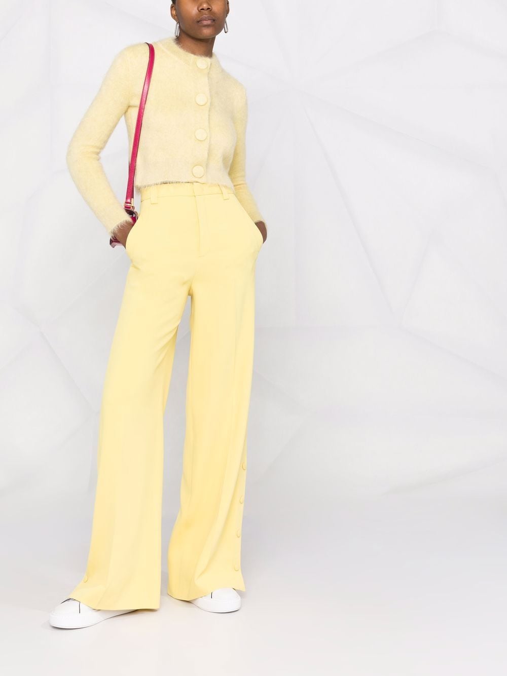 RED VALENTINO Tailored Wide-Leg Trousers
