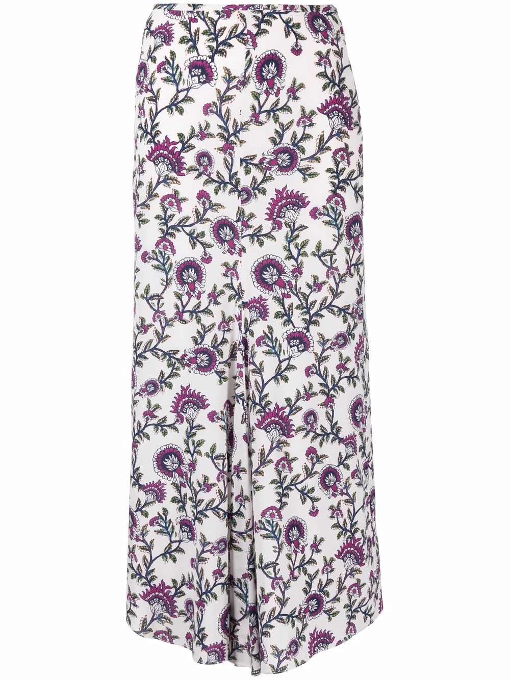 ISABEL MARANT ÉTOILE ISABEL MARANT High-Waisted Floral-Print Skirt