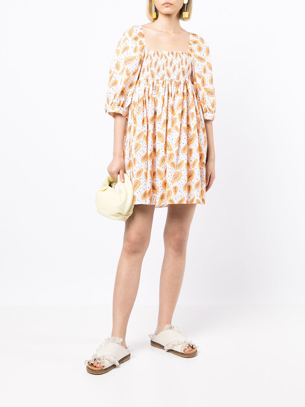 PITUSA Pitusa Printed Babydoll Dress