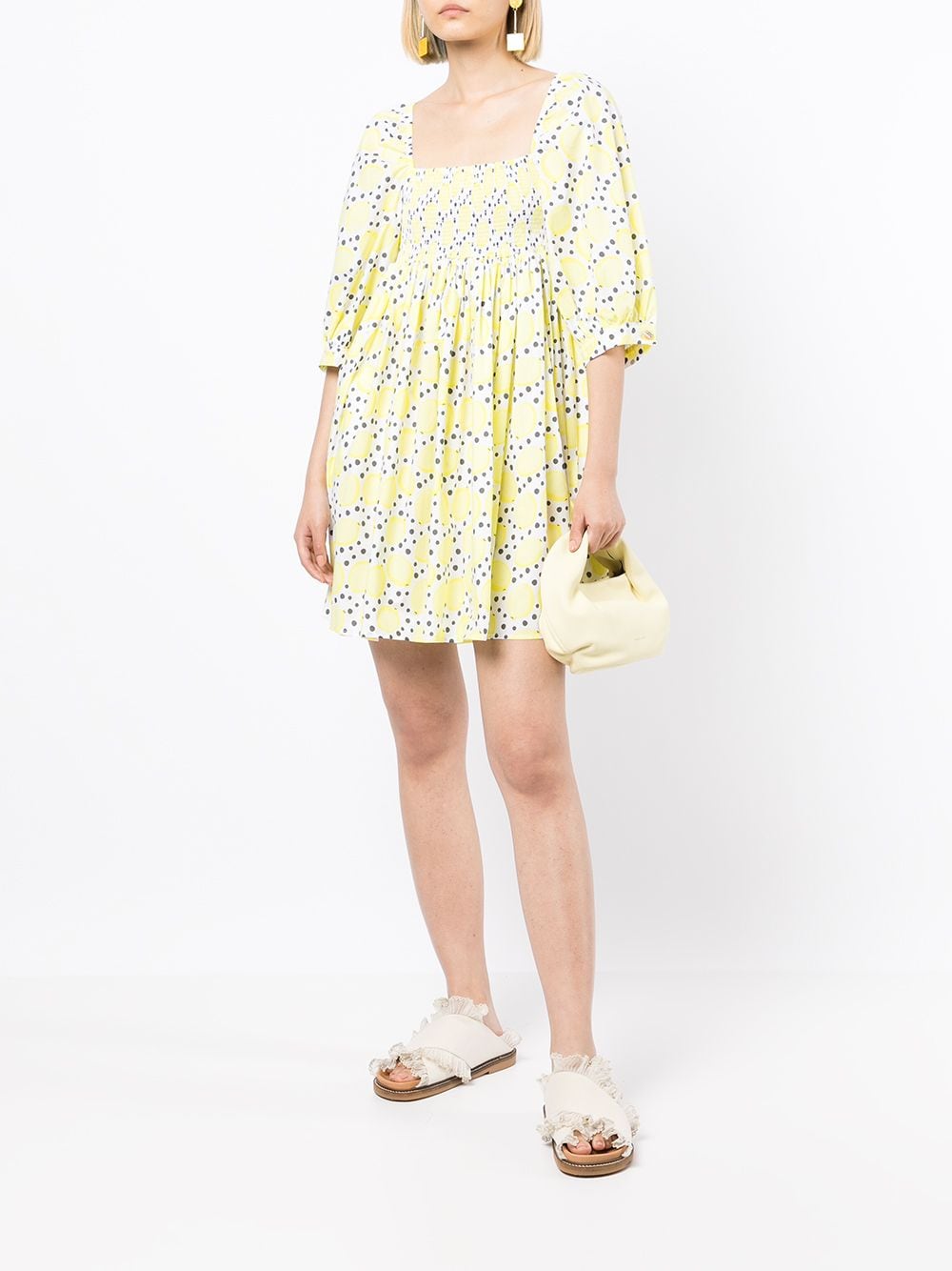 PITUSA Pitusa Printed Babydoll Dress