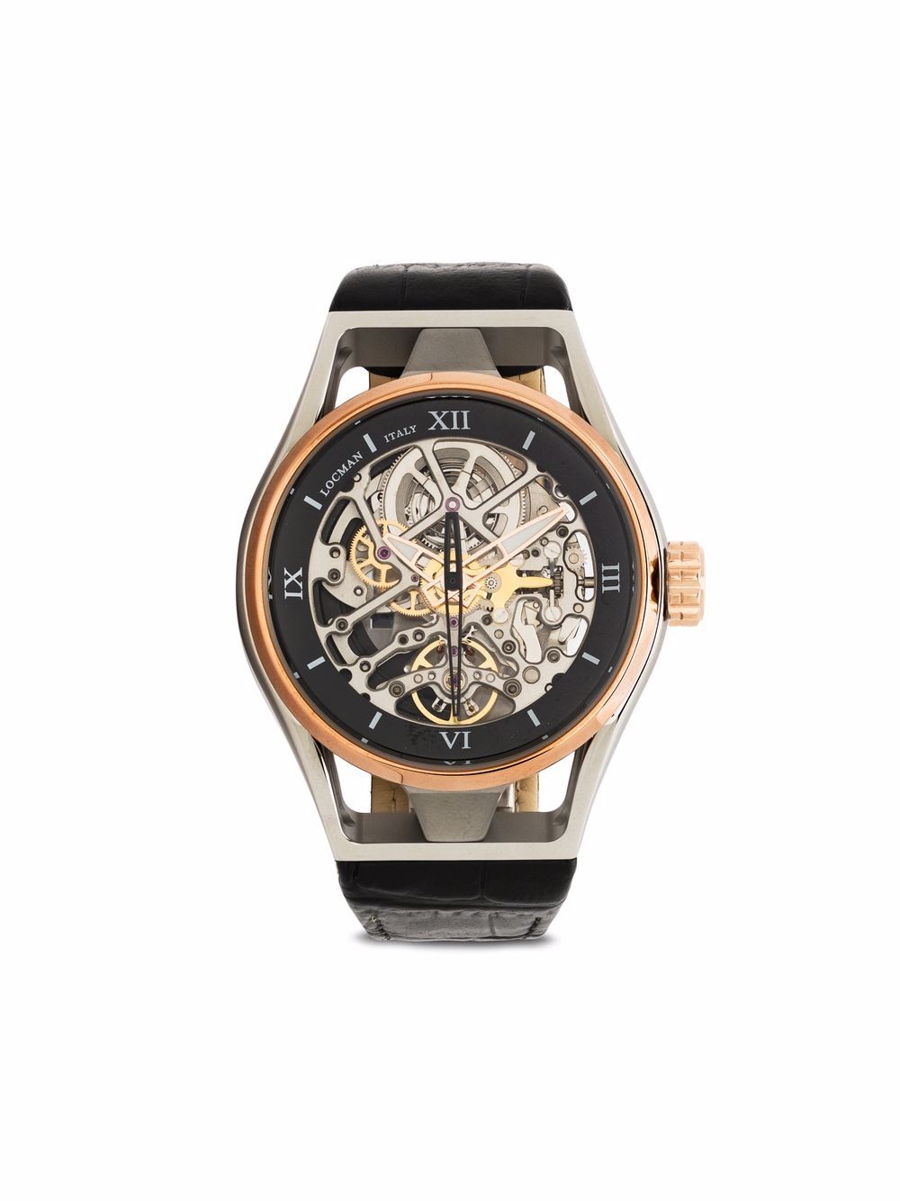 Locman Montecristo Skeleton Automatic 42mm - Black | Editorialist