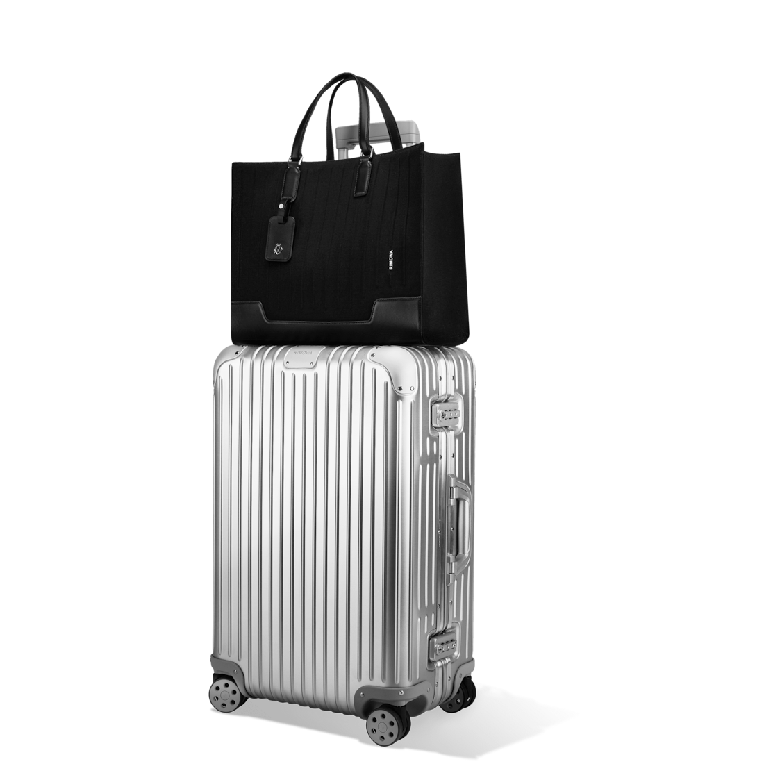 Rimowa Never Still Canvas Tote - Black | Editorialist