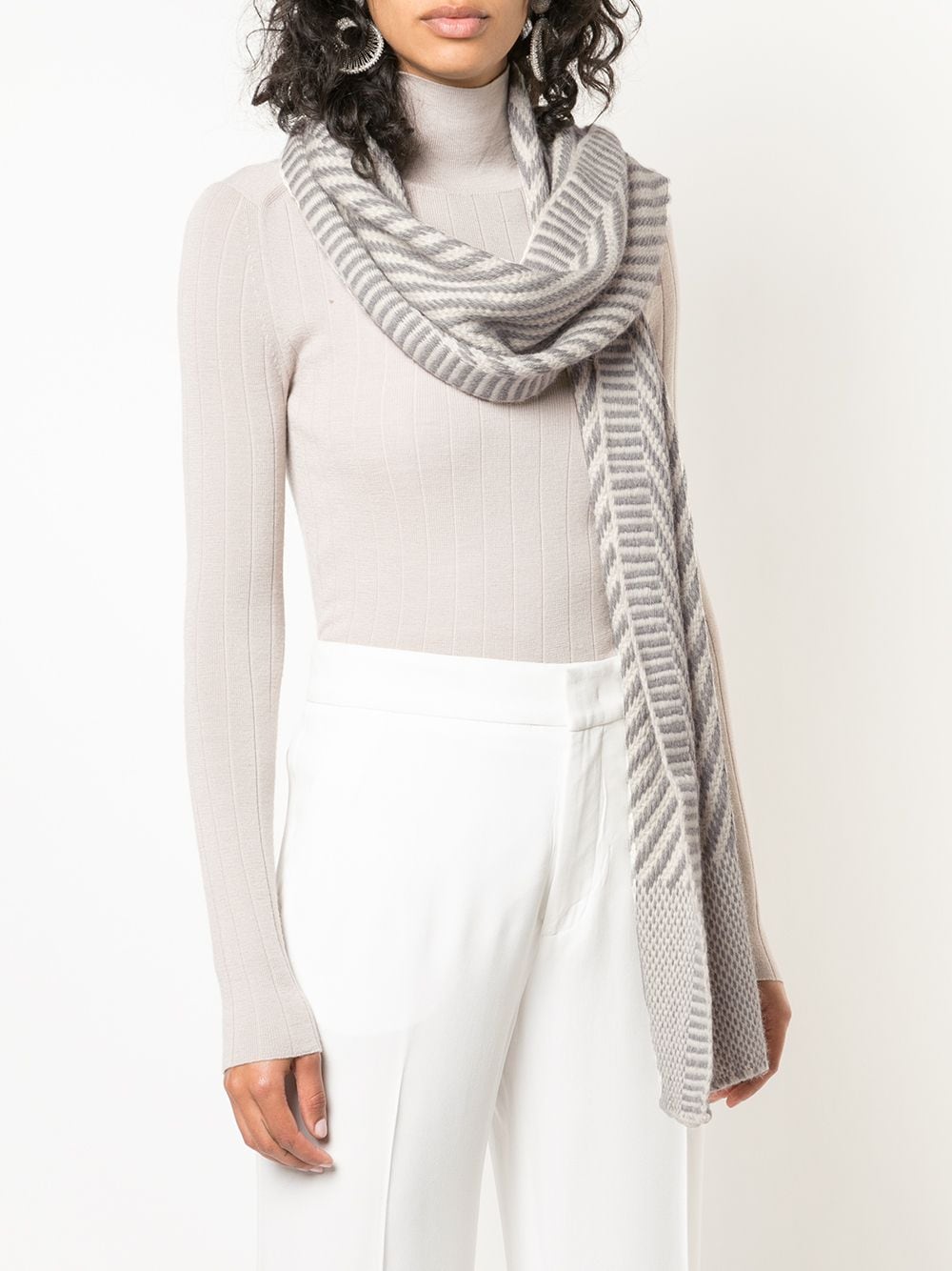 VOZ chevron scarf