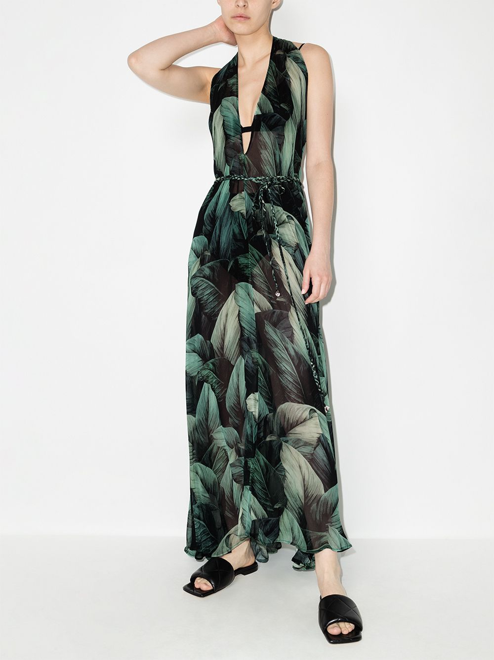 alexandra miro green dress Alexandra Miro Goddess Haterneck Dress In Green - 71% Off