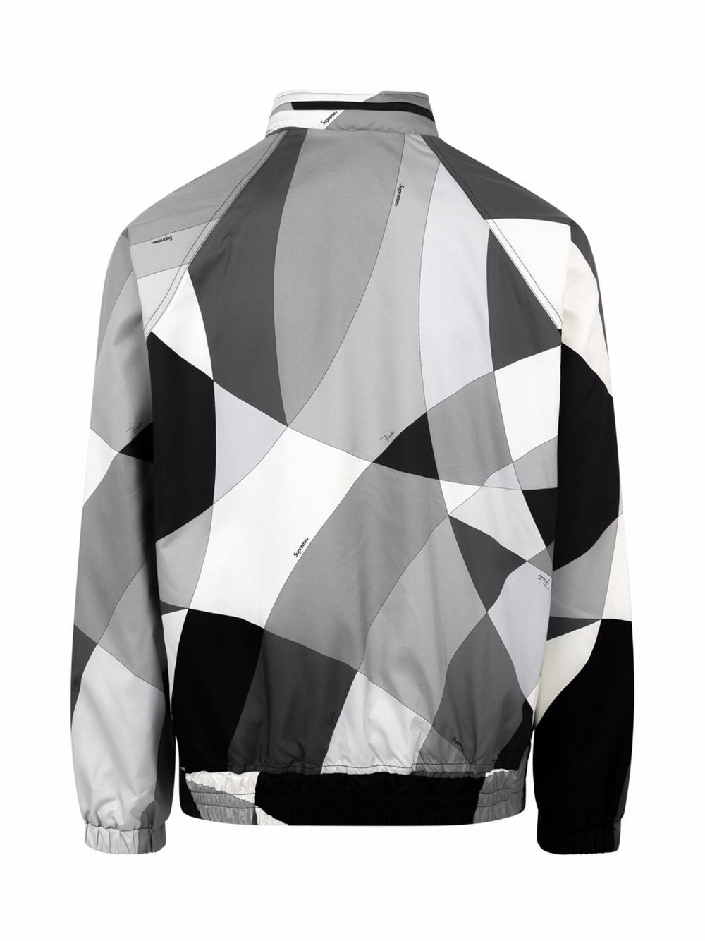 Supreme X Emilio Pucci Geometric-Print Sport Jacket - Black