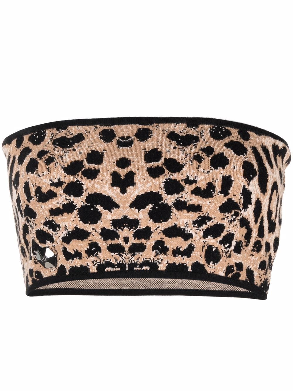 PHILIPP PLEIN Philipp Plein Leopard-Print Bandeau Top