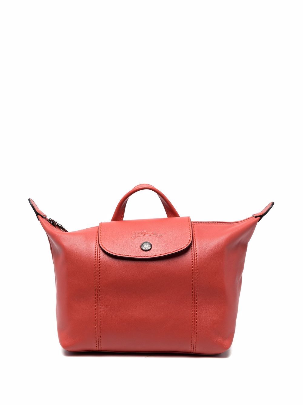 Longchamp Le Pliage Cuir Backpack In Red - 50% Off  display picture 2