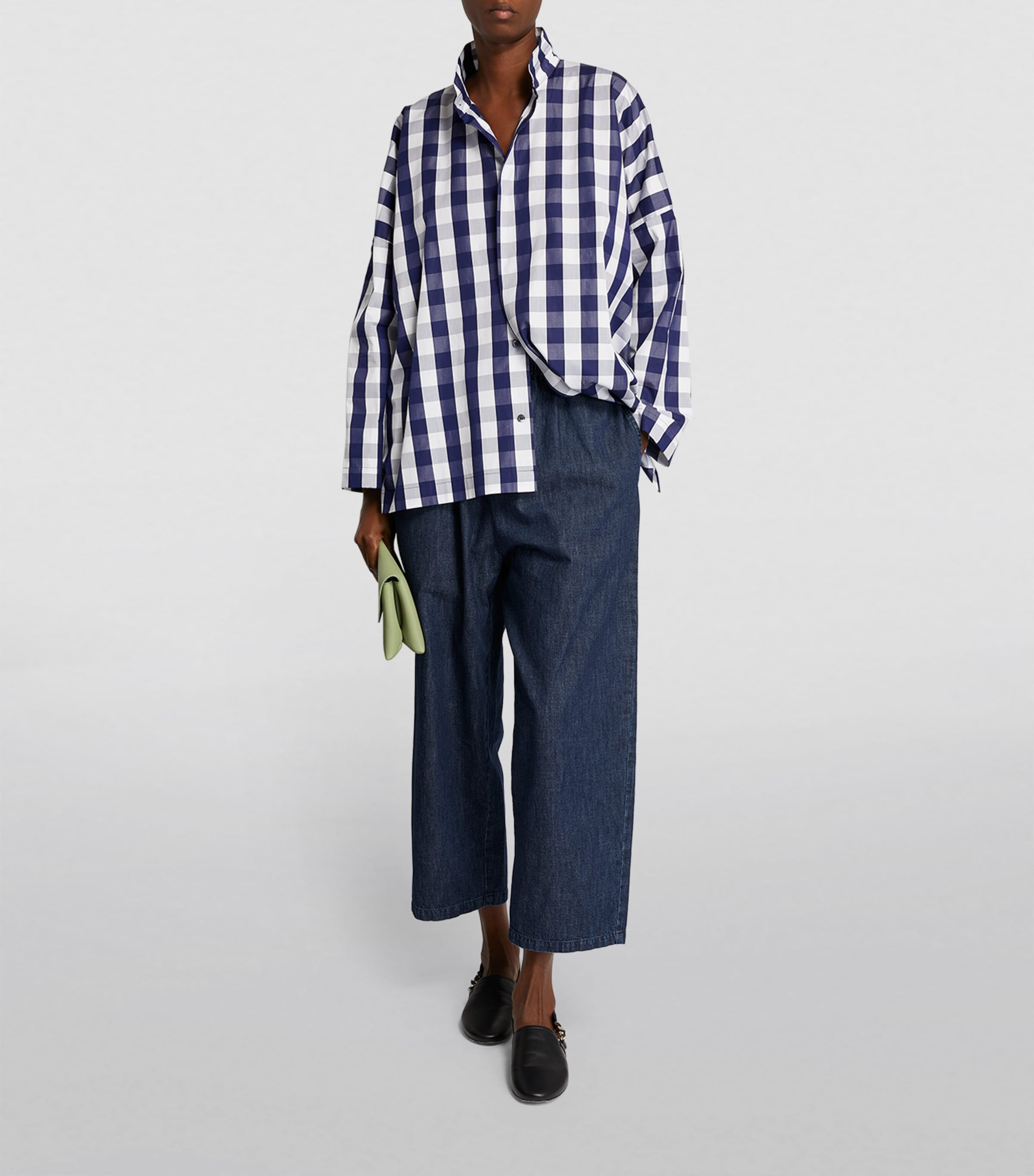ESKANDAR Eskandar Cotton Japanese Trousers