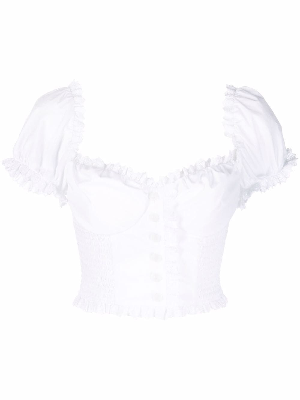 BANANHOT Bananhot Micaela Cotton Poplin Miniskirt