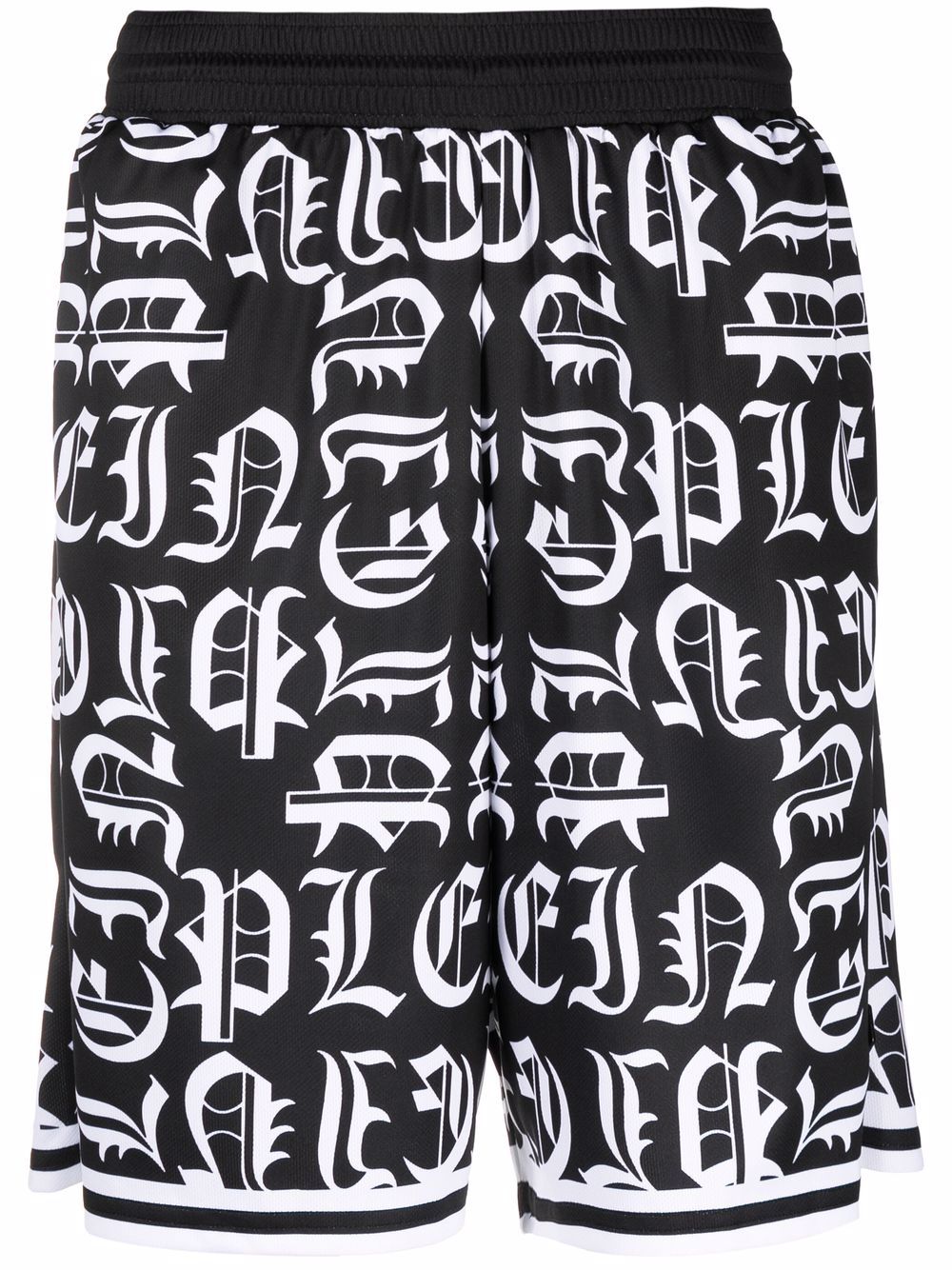 PHILIPP PLEIN Logo-Print Jogging Shorts