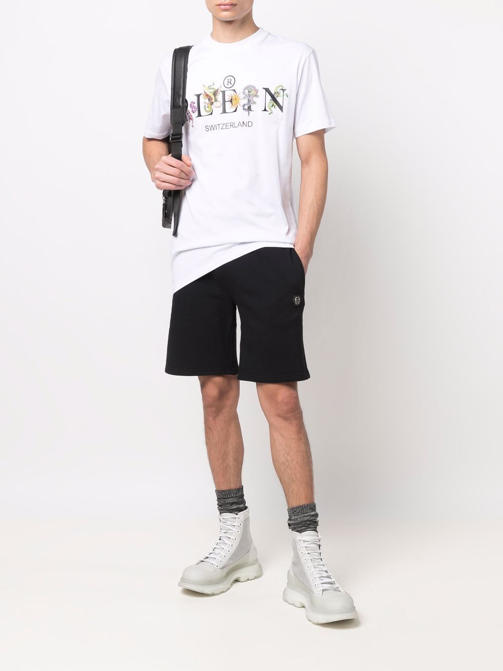 PHILIPP PLEIN logo-print cotton t-shirt