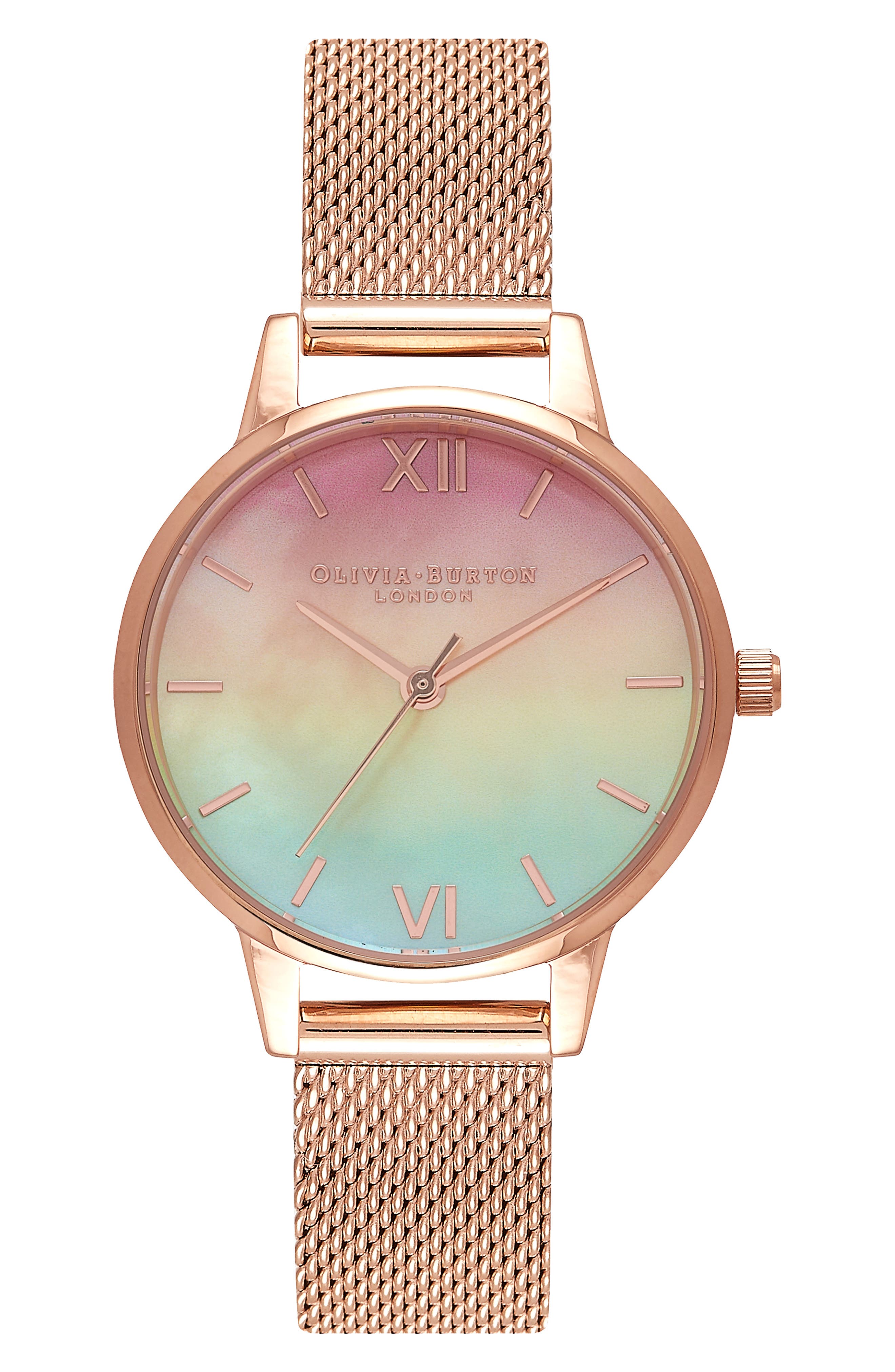 olivia burton mesh strap