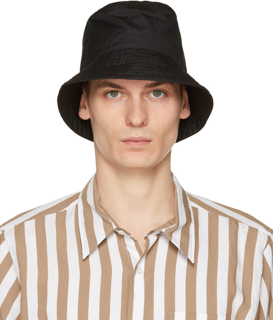 Engineered Garments Black Poplin Bucket 