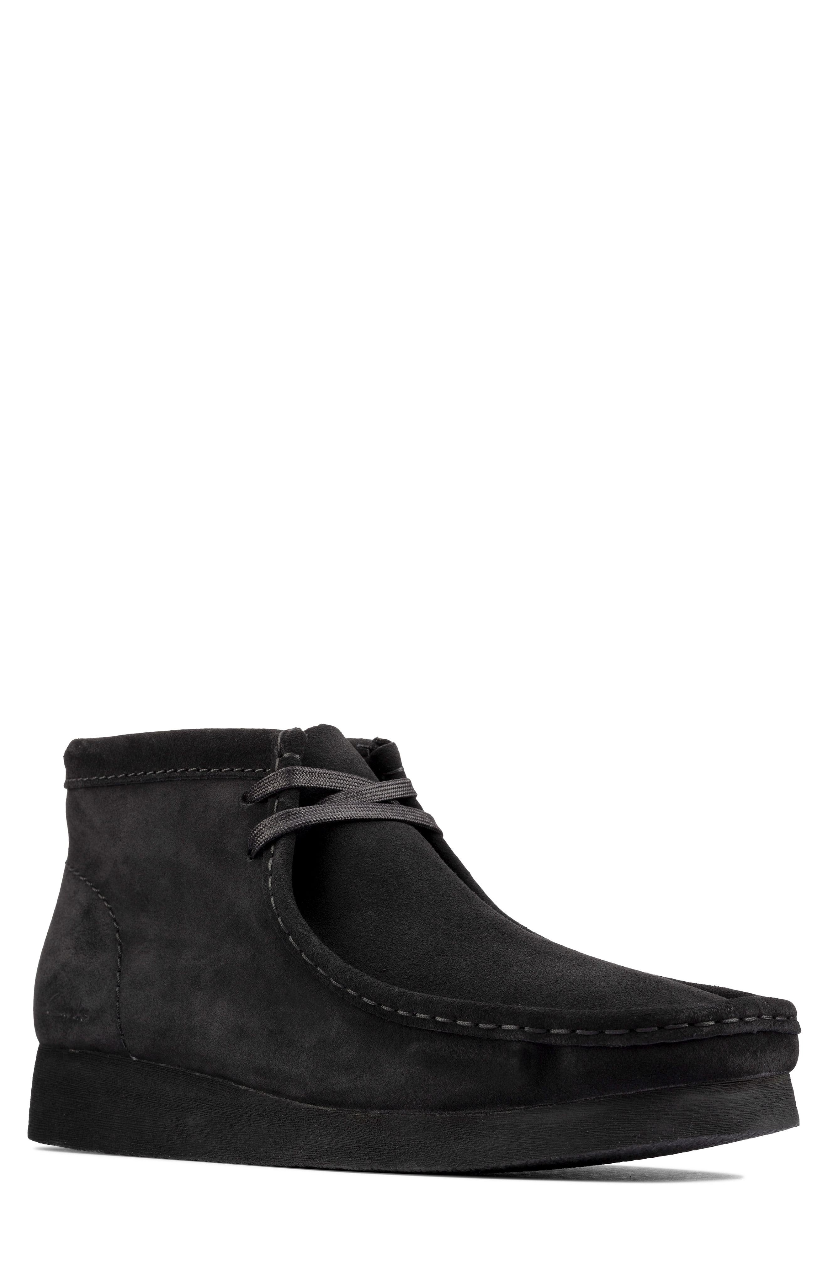 Clarks Wallabee 2 Chukka Boot - Black Suede | Editorialist