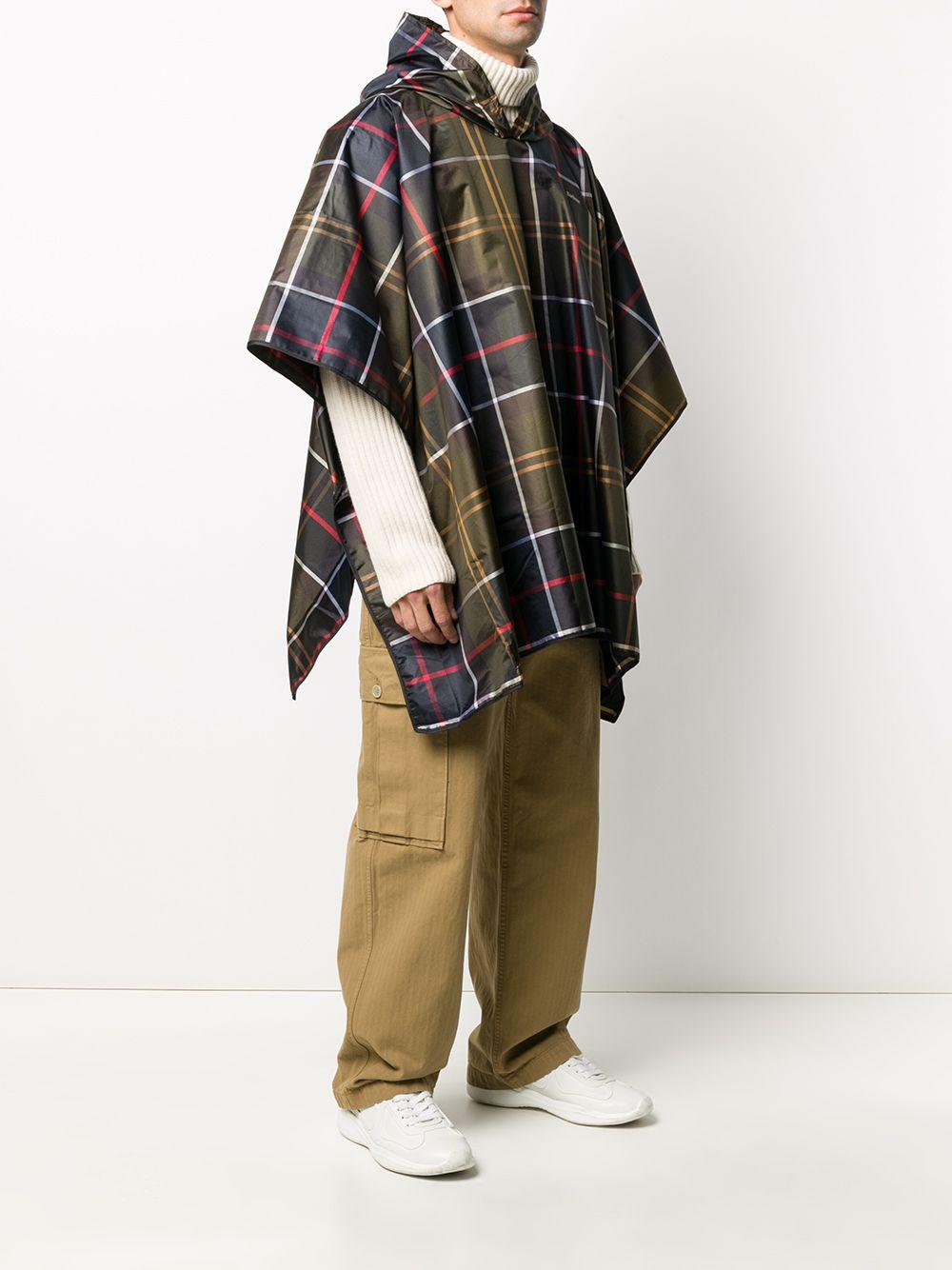 BARBOUR Sproof Tartan Poncho