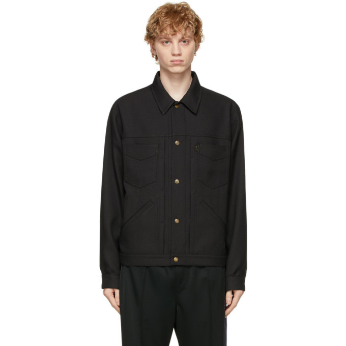 Needles penny jean jacket ニードルス ブラック 13633442~black_0.jpg