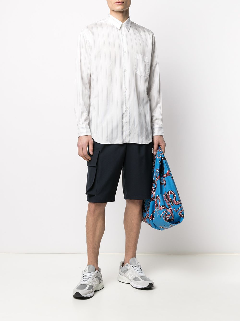 COMME DES GARÇONS COMME DES GARÇONS Striped Long-Sleeve Shirt