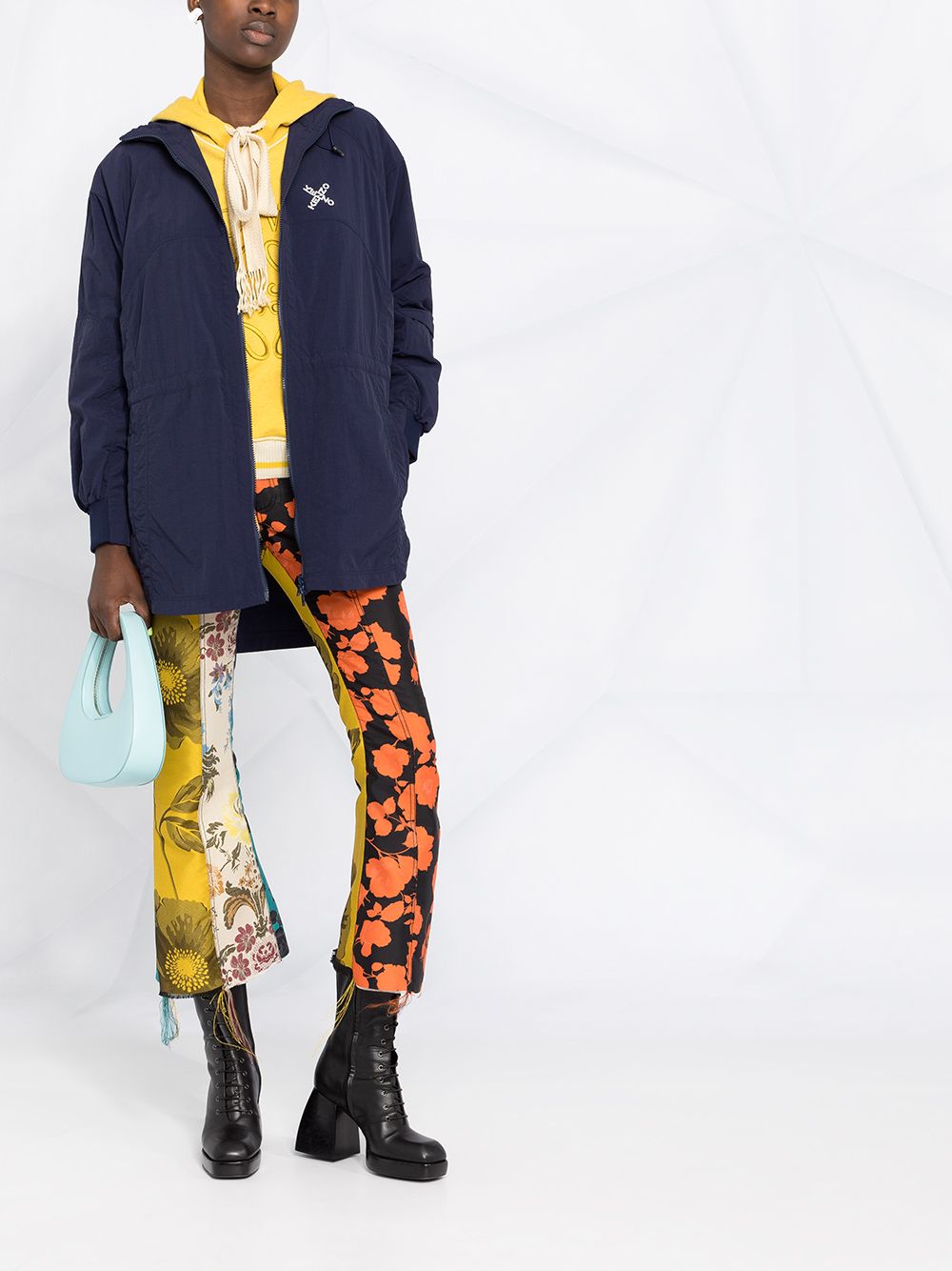 KENZO Kenzo 'Little X' Hooded Parka