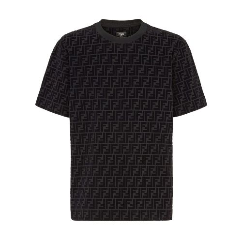 Shop Latest Men Fendi Noir T-Shirts 