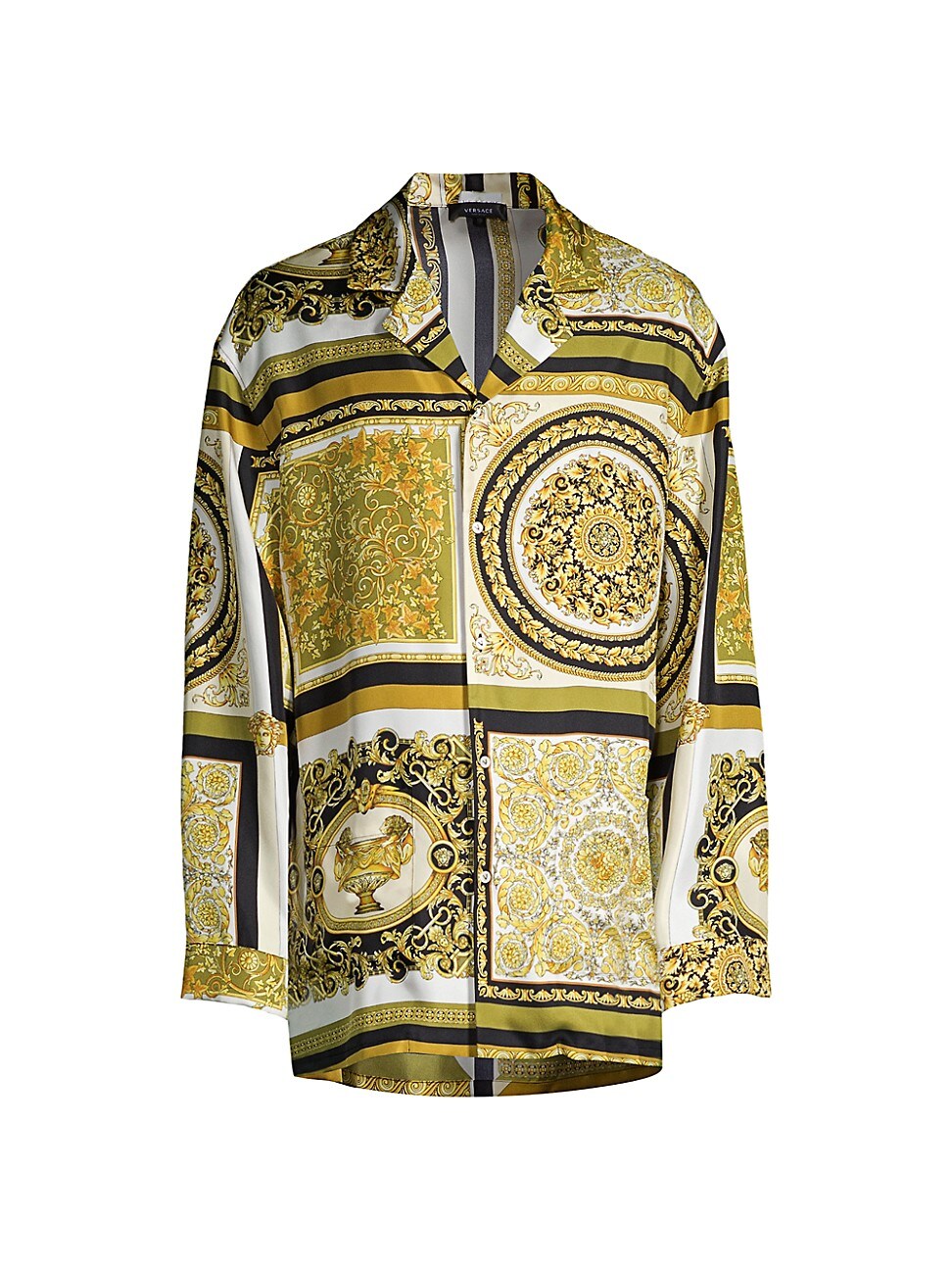 versace print shirt