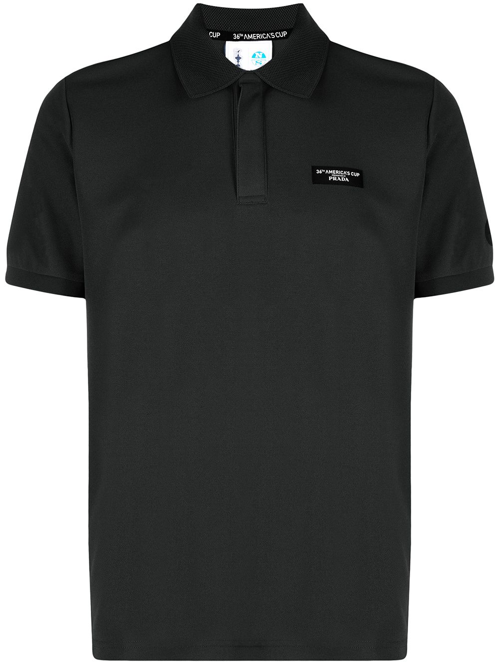 PRADA 2トーン フロントパッチ ポロシャツ North Sails X Prada 36th America'S Cup Logo-Patch Polo Shirt
