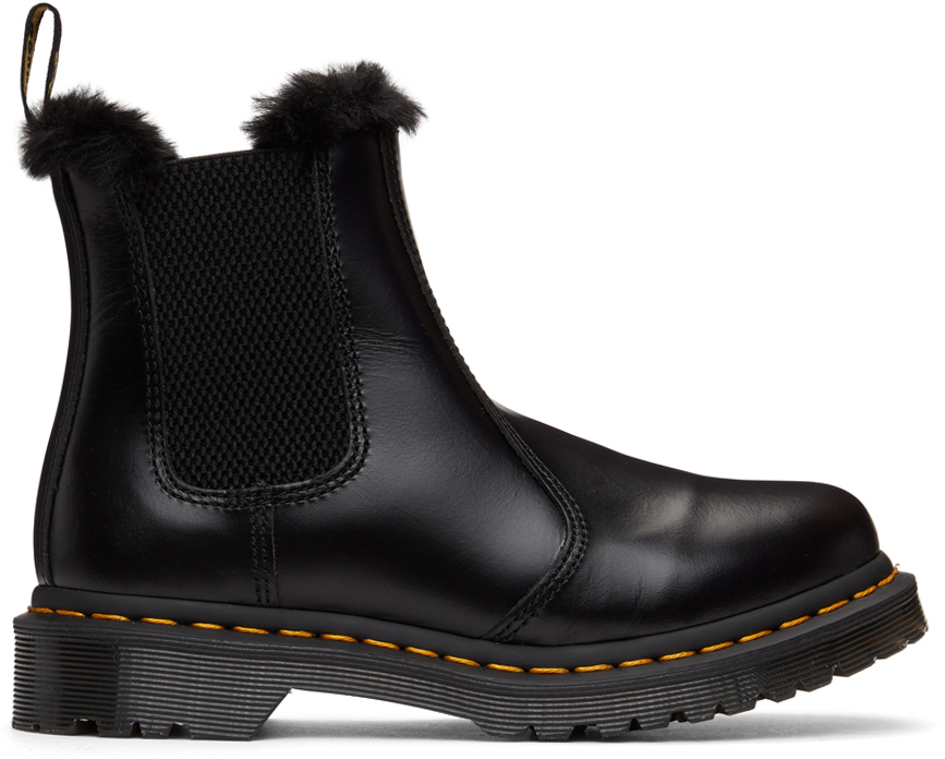 black leonore dr martens