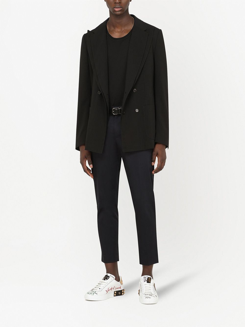 DOLCE & GABBANA Dolce & Gabbana Double-Lapel Wool Jacket