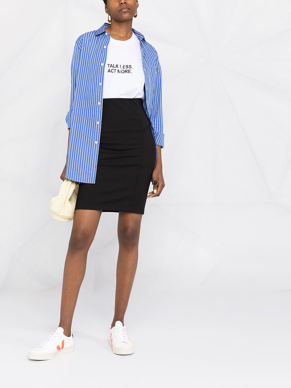PATRIZIA PEPE Patrizia Pepe High-Waist Pencil Skirt