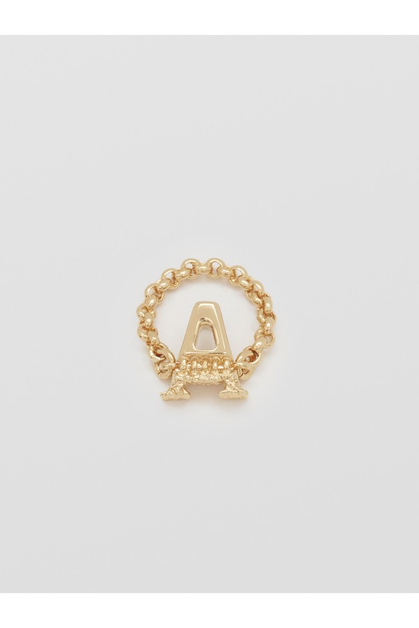 Chloé Alphabet Ring - Gold | Editorialist