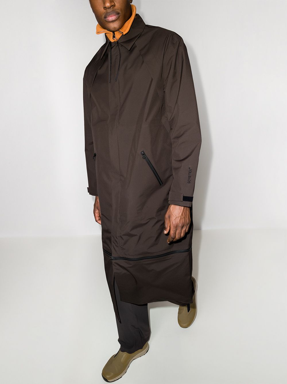 ジャケット・アウター GR10K 21SS ADJUSTABLE GORE-TEX CAR COAT Gr10k Gore-Tex® Car Coat In Brown - 65% Off | Editorialist